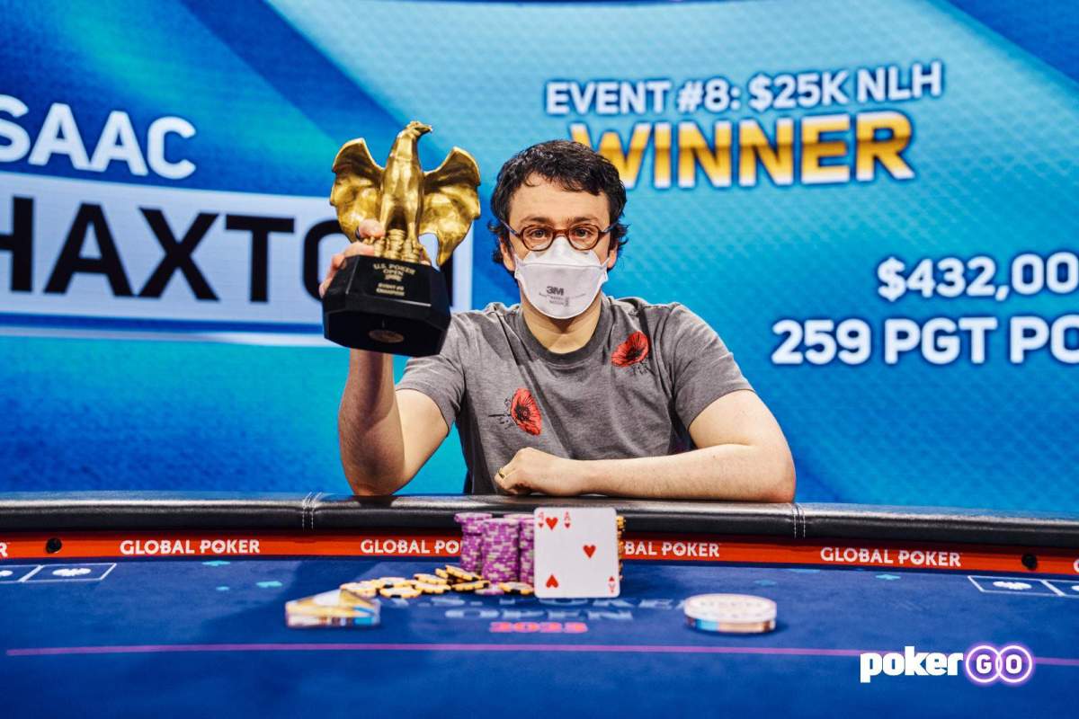 Isaac Haxton remporte le 25.000$ de l’US Poker Open et décroche son ...