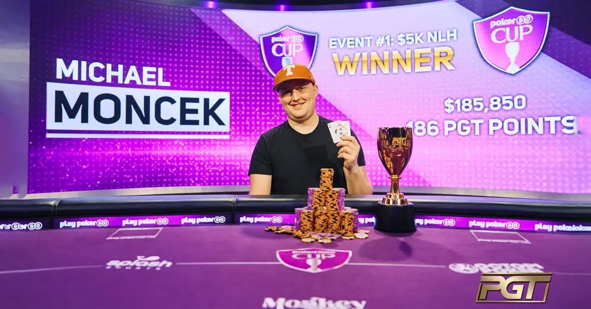 Michael “Texas Mike” Moncek a remporté le premier Event de la PokerGO ...