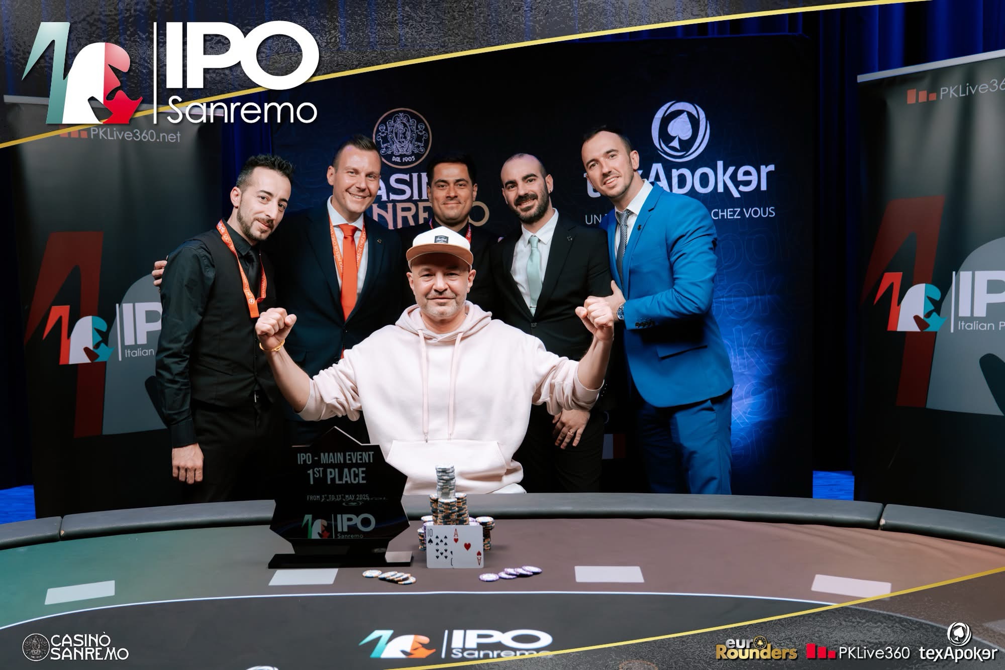 Le Bulgare Slaven Popov s’impose sur l’IPO Sanremo 2025 après un deal à ...